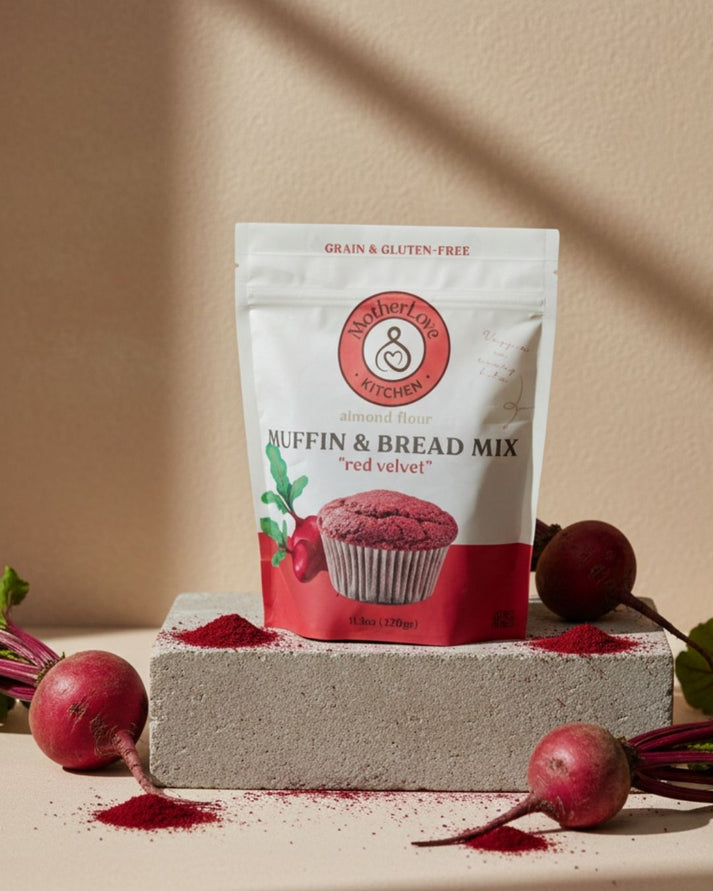 Red Velvet Muffin & Bread Mix – MotherLove Kitchen