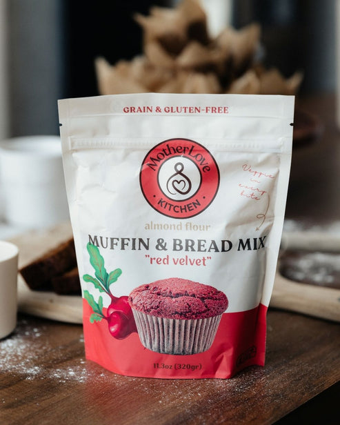 Red Velvet Muffin & Bread Mix – MotherLove Kitchen
